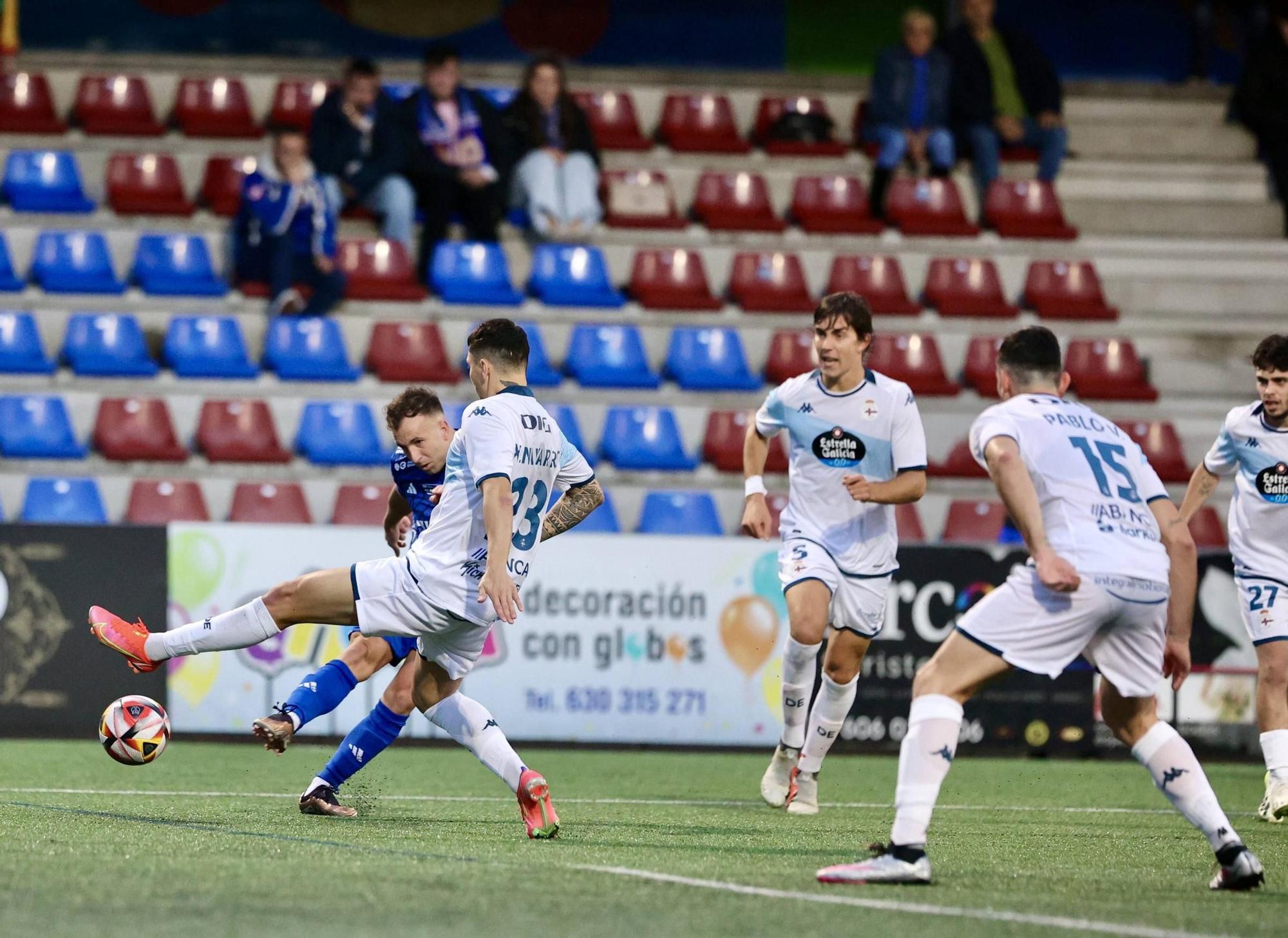 Así fue el partido entre el Covadonga y el Deportivo de La Coruña - La Nueva España