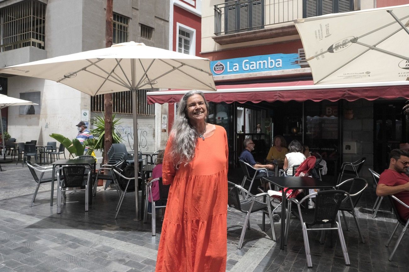 Terraza de La Gamba, en Las Palmas de Gran Canaria