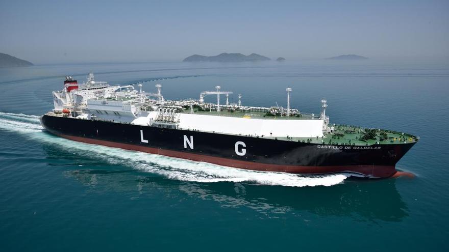 Elcano recibe un nuevo buque metanero de 287 metros, el "Castillo de ...