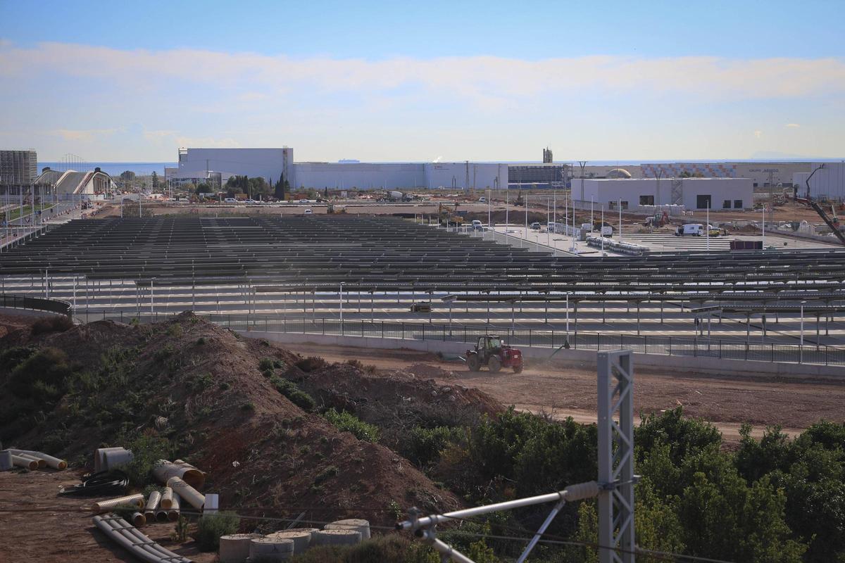 La obra de la gigafactoría entra en su recta final para empezar a ...