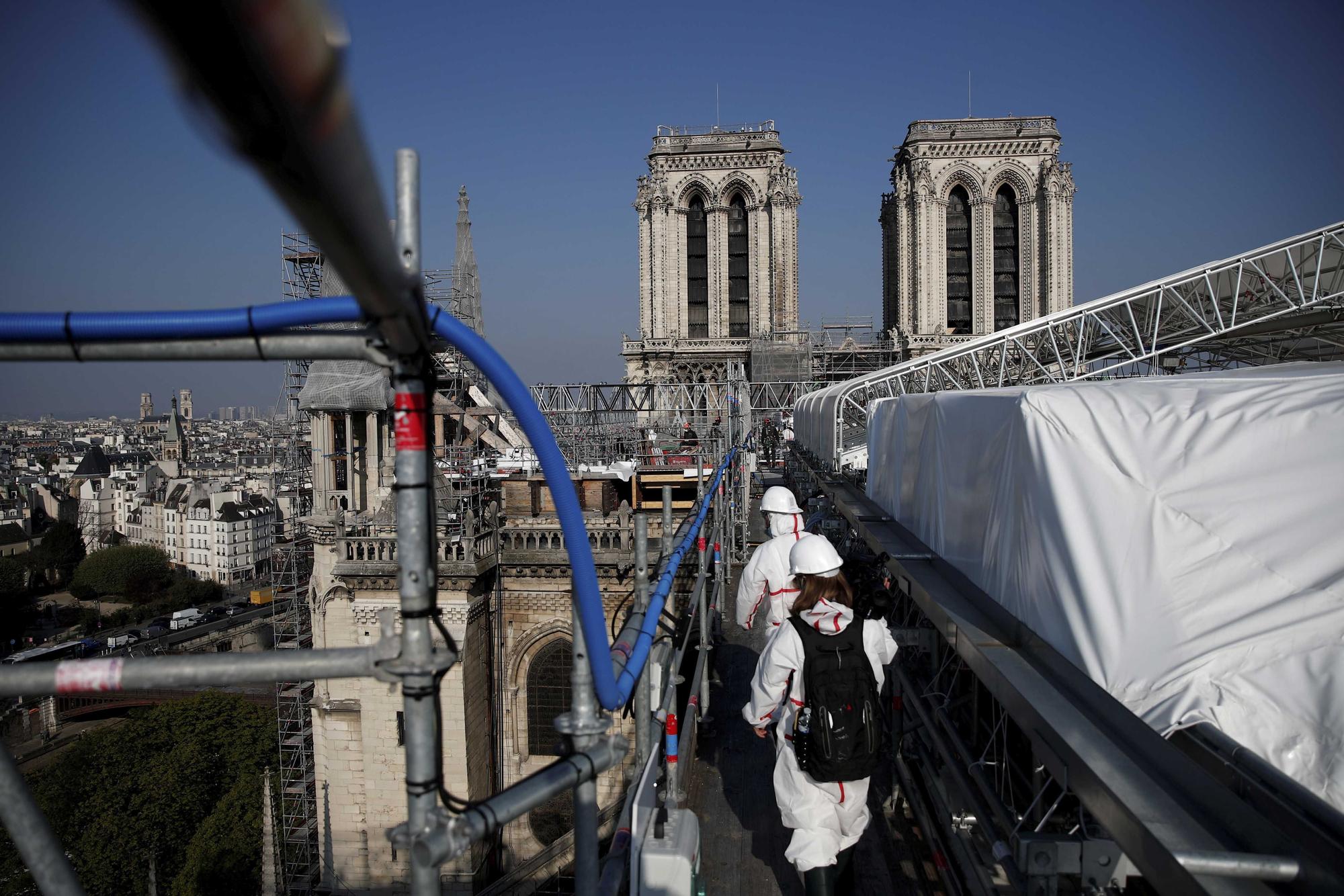 Descubre la reconstrucción de Notre Dame en Paris