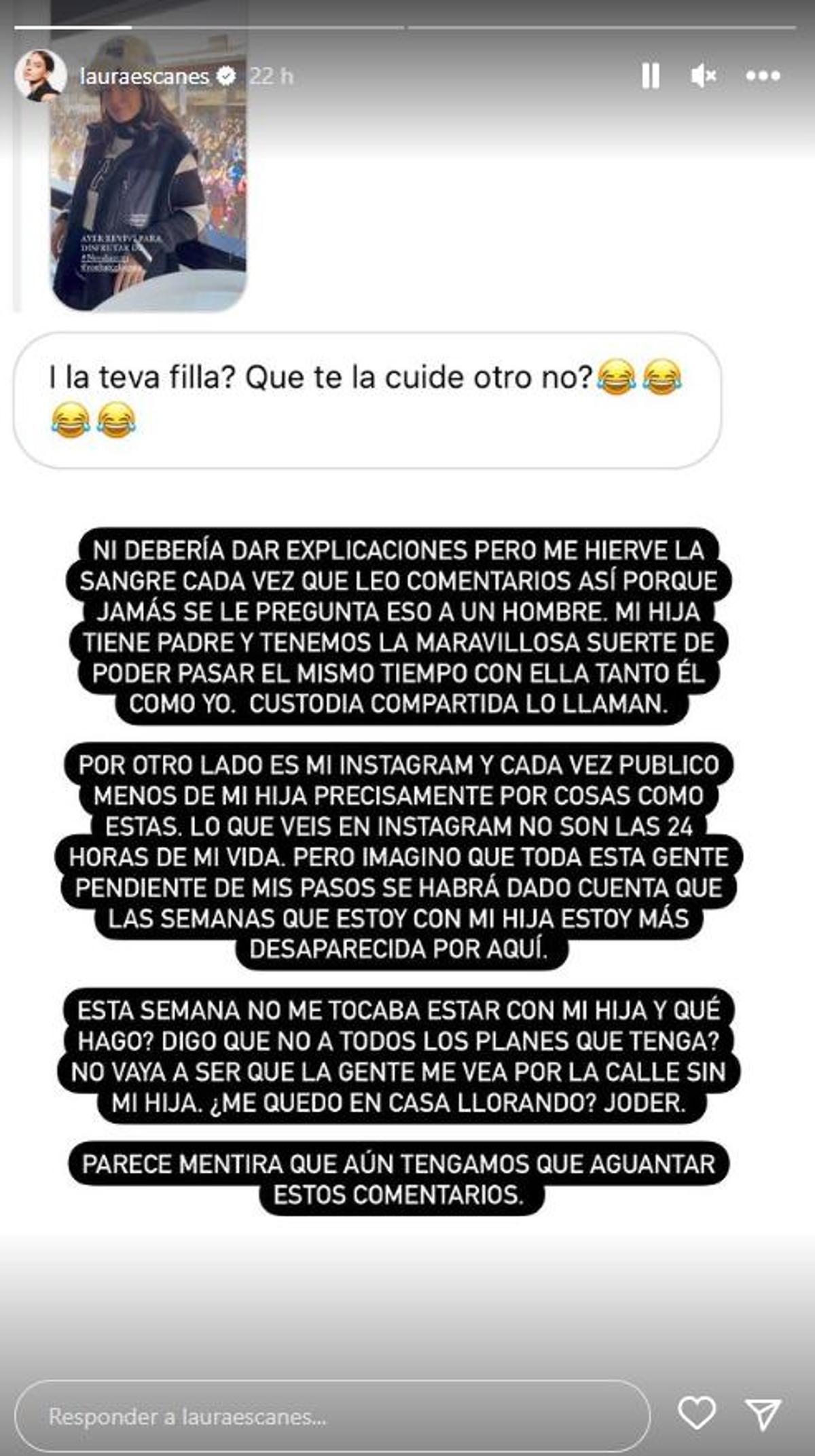 LAURA ESCANES INSTAGRAM: Laura Escanes estalla en redes tras este ...