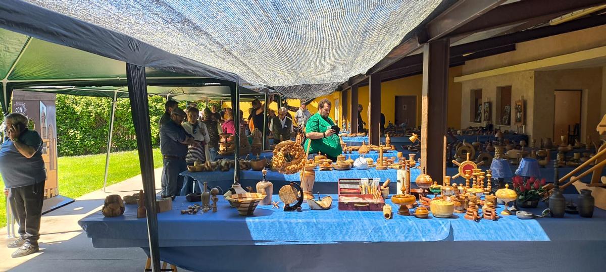 X Encuentro de Torneros y Otras Artes, en Santa Cristina