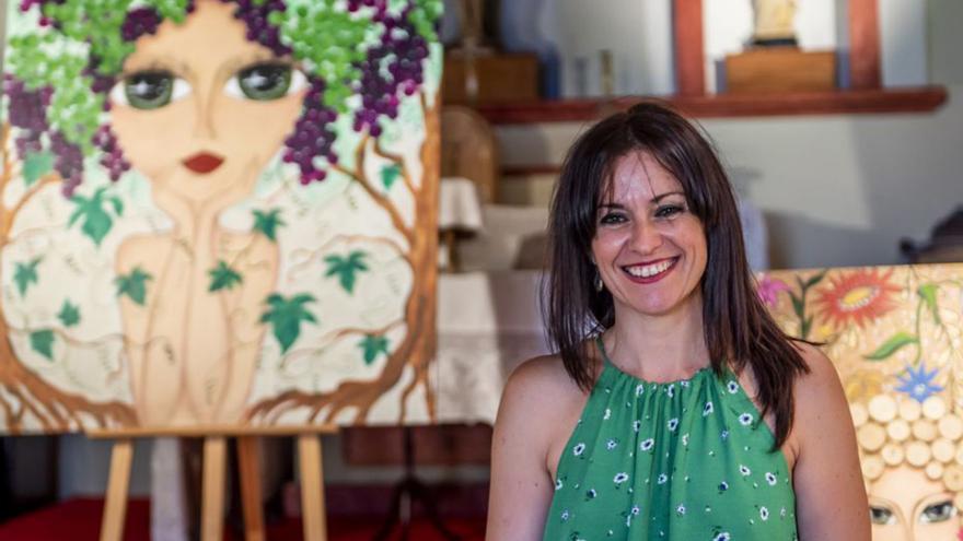 L’estil fresc i captivador de Maria Palomo s'exhibeix a Capmany