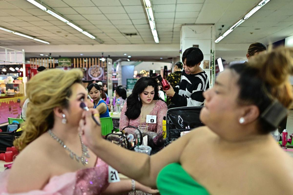 Concurso de belleza Miss talla grande en Bangkok | FOTOS