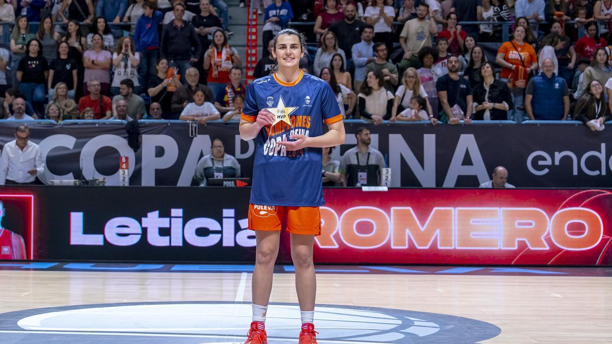 Leticia Romero, MVP de la Final de Copa: "Teníamos claro que la Copa la ...