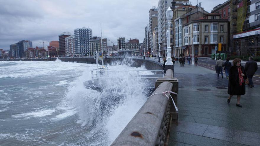 Pleamar en Gijón - La Nueva España