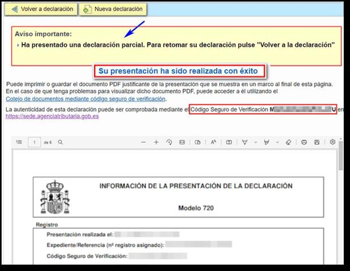 Hacienda avisa: últimos días para presentar el modelo 720 bajo multas ...