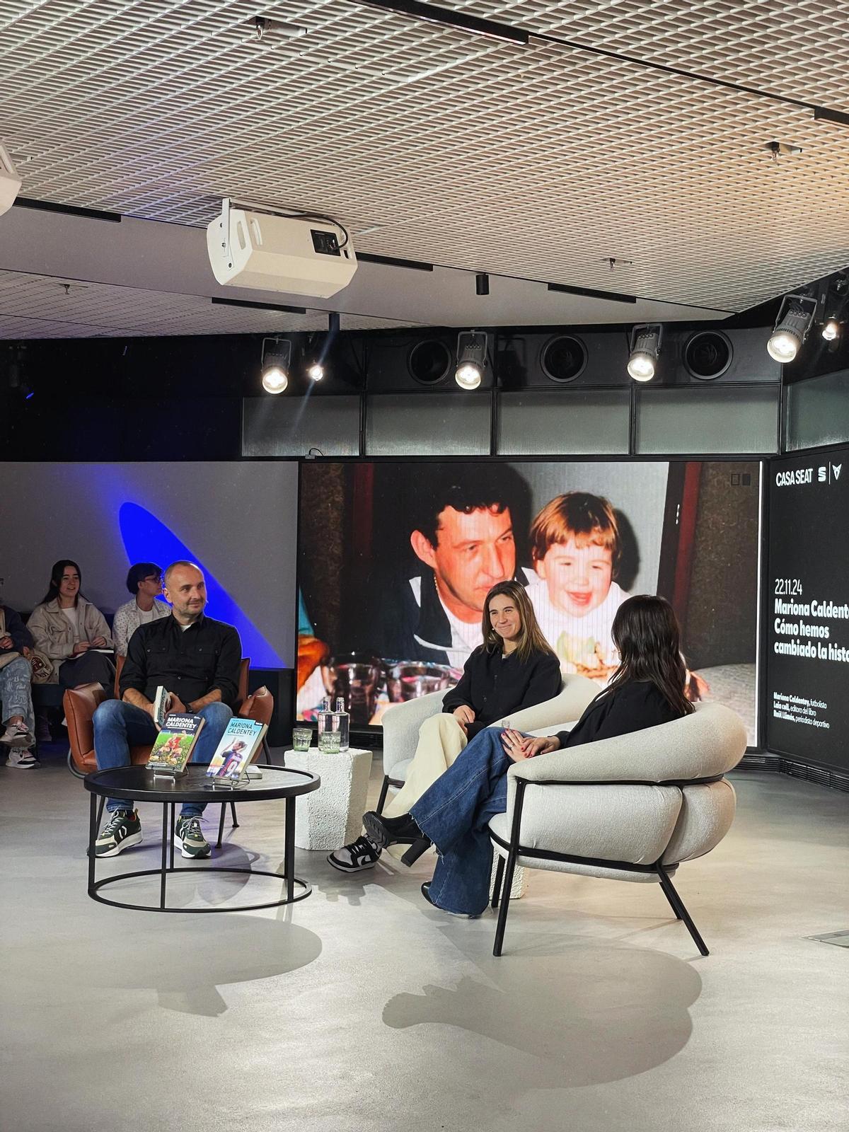 Mariona Caldentey presenta su libro en Barcelona