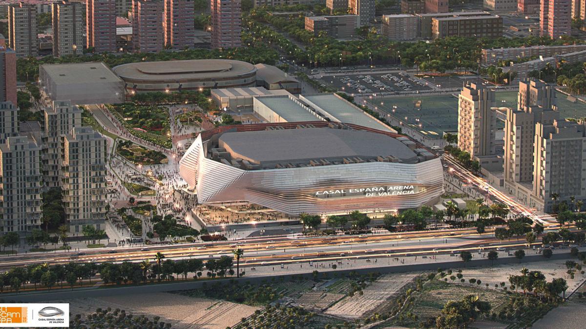 El nuevo pabellón Arena de València, por dentro y por fuera
