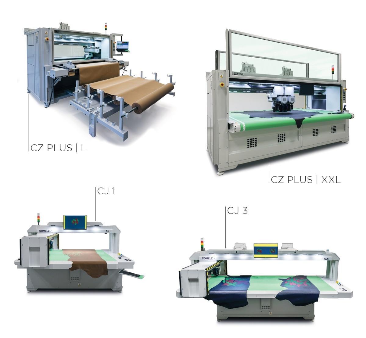 Comelz continua innovando con las máquinas de corte CZ Plus y CJ Series