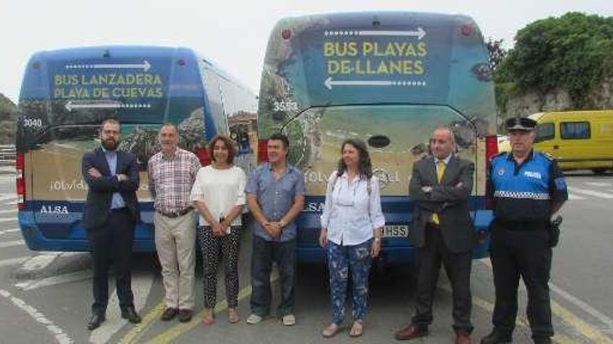 Llanes, de casa a la playa en bus
