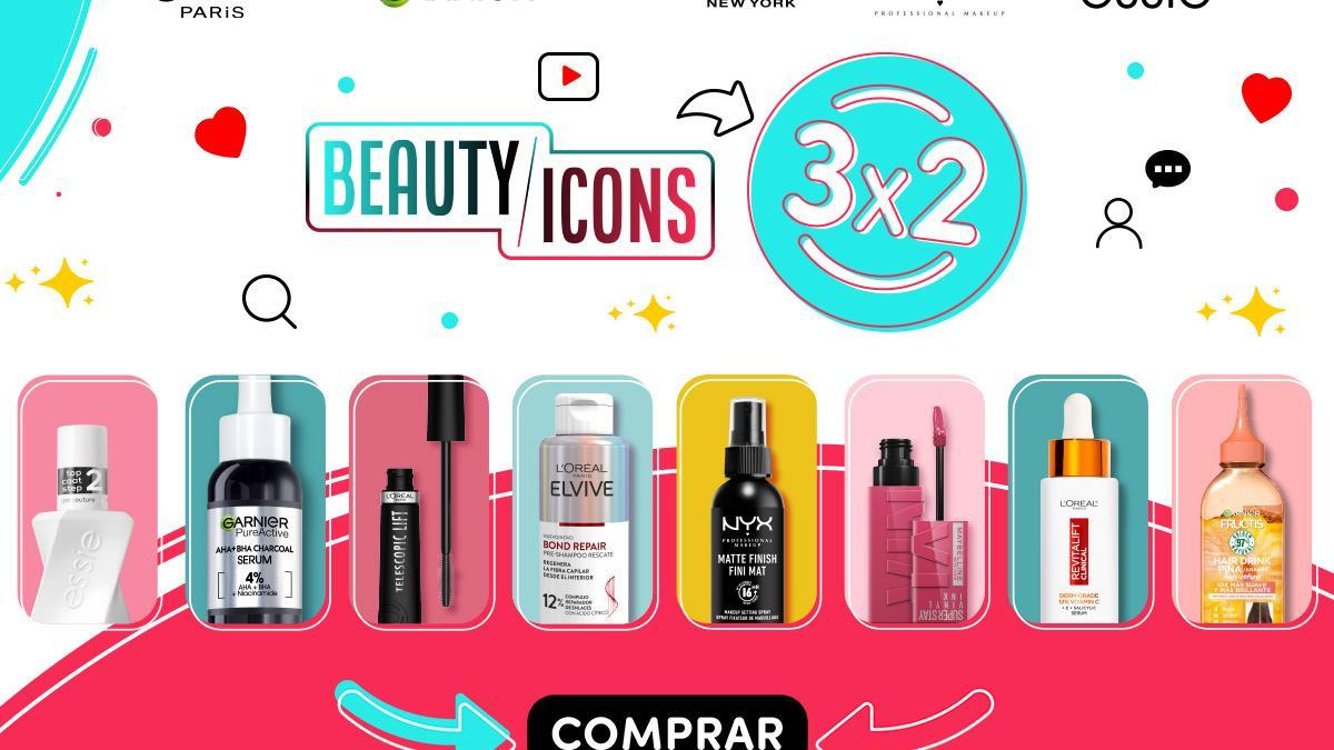¡3x2 en cosmética! Productos de belleza de las mejores marcas a precios irresistibles: ¡solo en ...