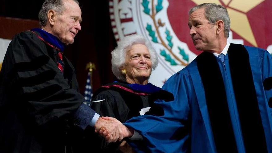 La familia Bush despide a su matriarca