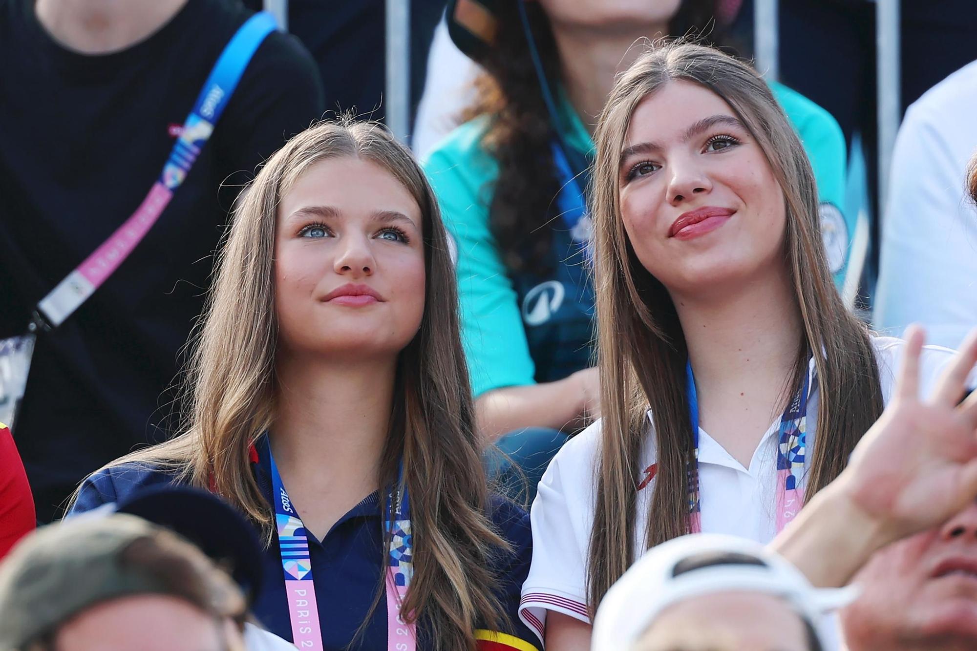 JUEGOS OLÍMPICOS PARÍS | La princesa Leonor y la infanta Sofía se van ...