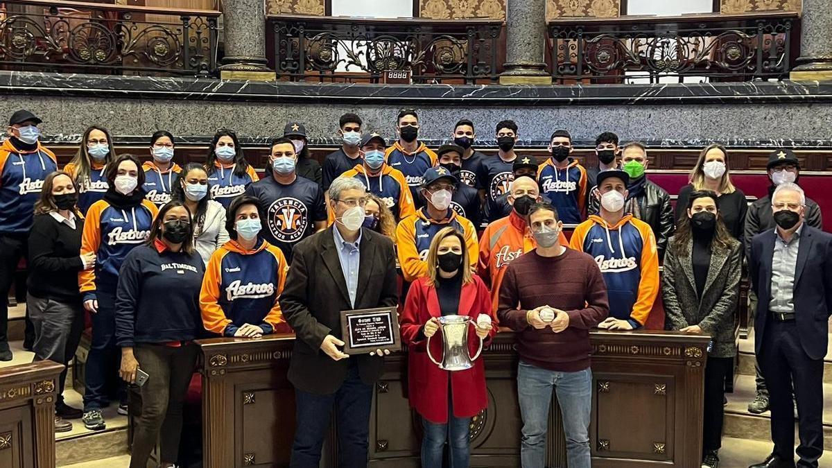 Recepción oficial del Astros Valencia