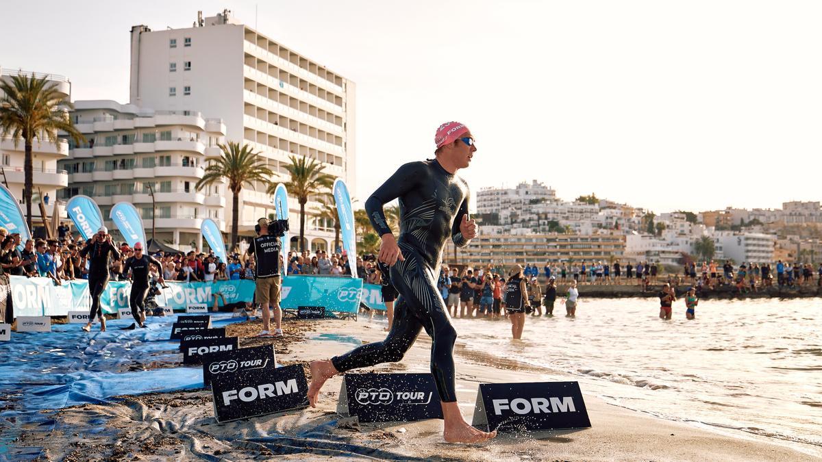 El circuito mundial profesional de triatlón desvela los recorridos para el T100 de Ibiza