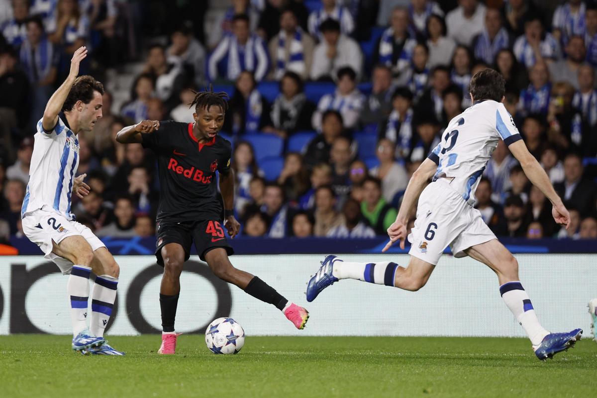 Champions | Real Sociedad - Red Bull Salzburgo, en imágenes