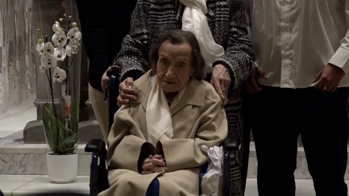 ANGELINA 112 CUMPLEAÑOS | La supercentenaria española Angelina Torres ...