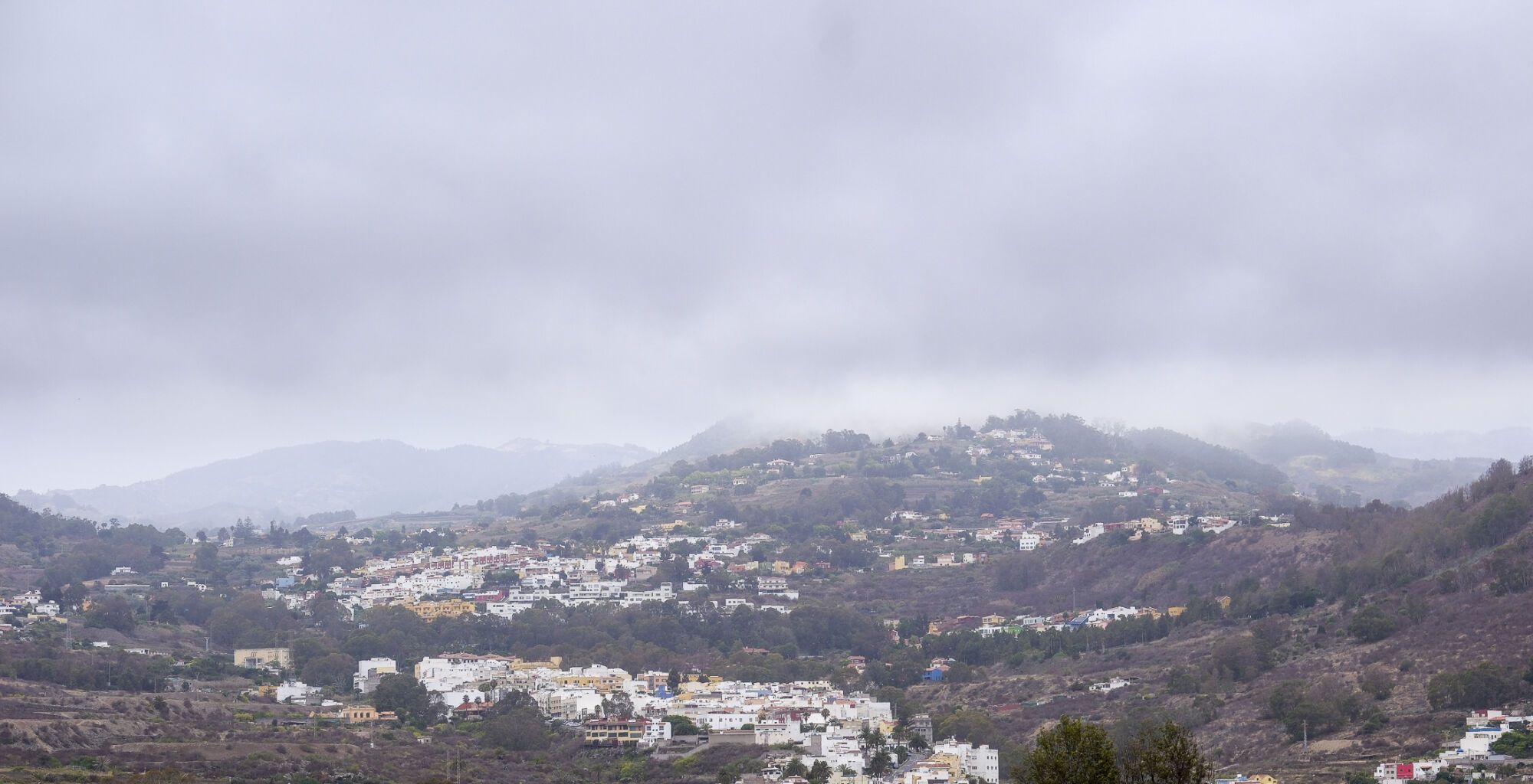 FOTOS TIEMPO GRAN CANARIA | Vista de las montañas de Teror y Valleseco ...