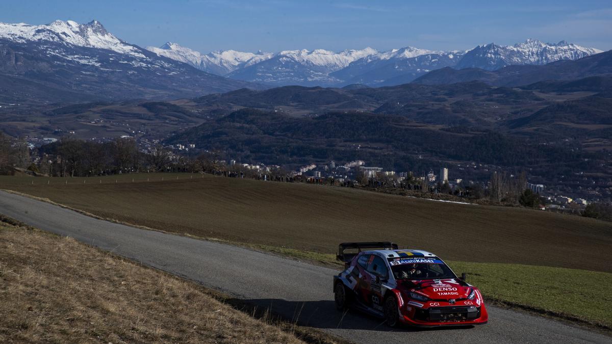 Solberg, a un paso de la victoria del Rally de Montecarlo