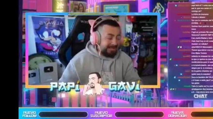 La promesa de Papi Gavi con el Valencia para la Velada de Ibai