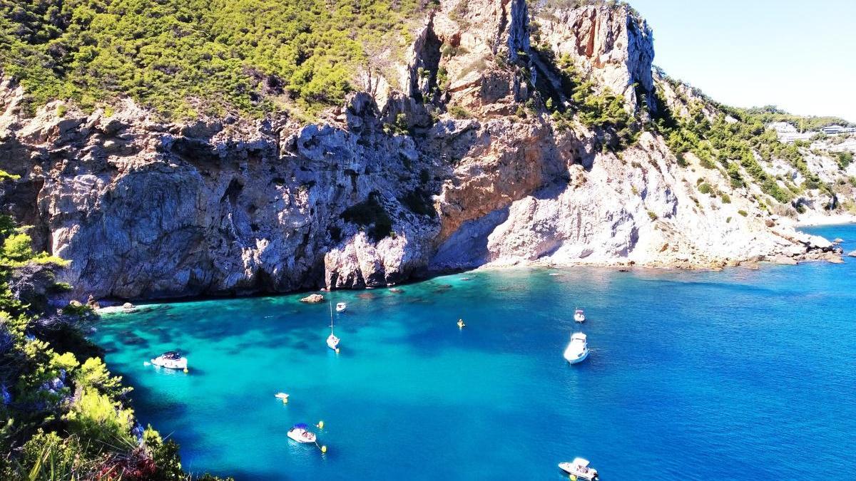 Espectacular mar turquesa en Xàbia