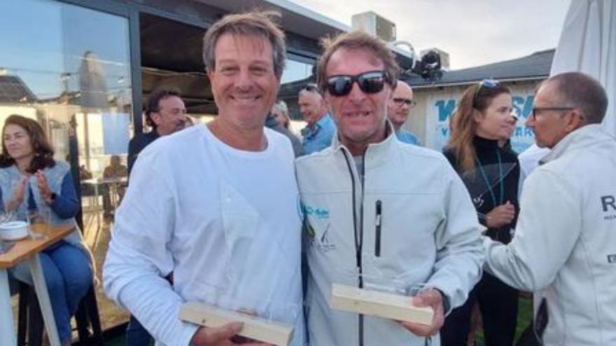 Enrique Mas sube al podio en el Nacional de la clase windsurfer