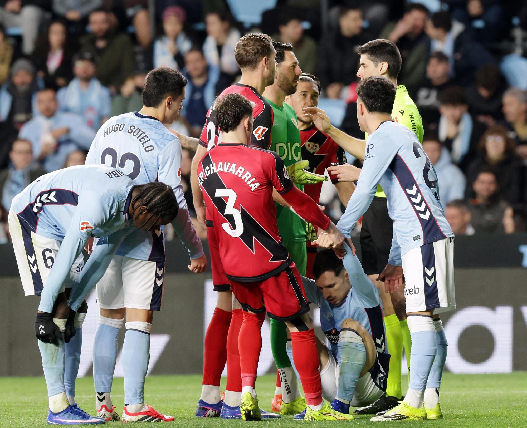 Así fue el partido Celta de Vigo - Rayo Vallecano en imágenes
