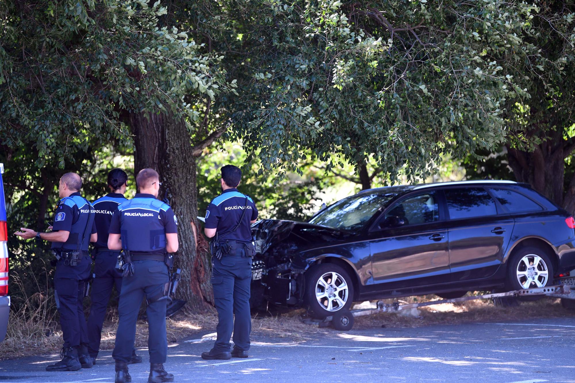 Muere Un Hombre Tras Chocar Su Coche Contra Un árbol En A Coruña 1079