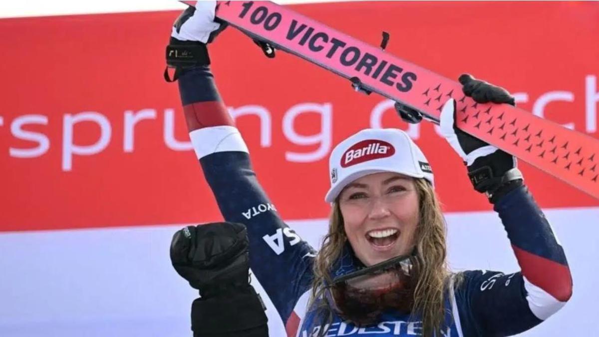 Shiffrin: "Llegar a las 100 victorias es algo que aún estoy procesando"