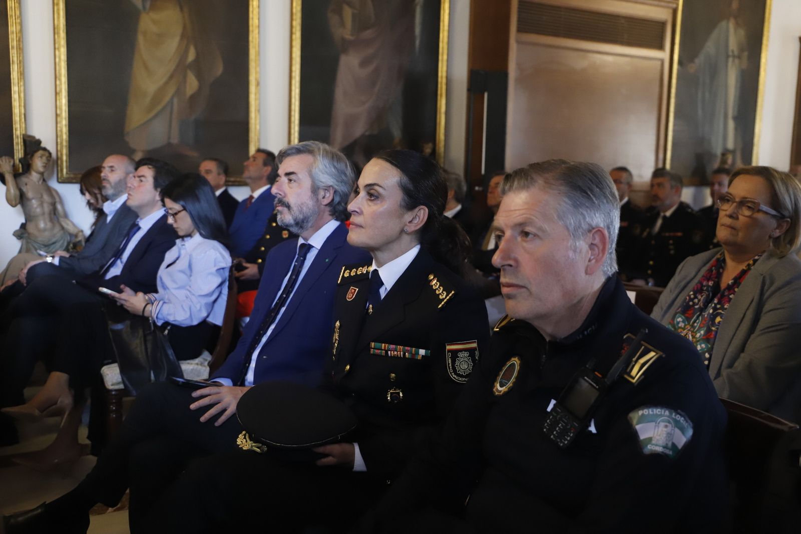 El homenaje a las instituciones por su labor en el incendio de la ...