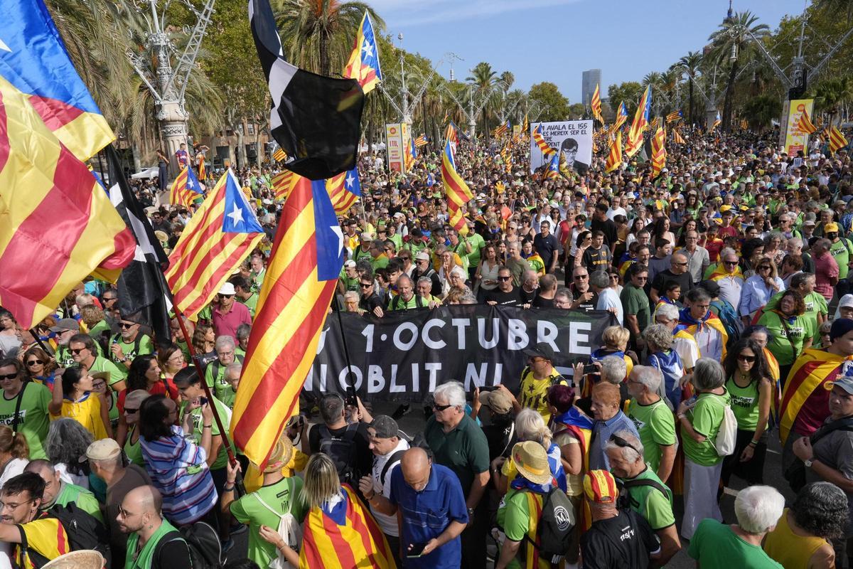 Diada de Catalunya 2024, en imagenes
