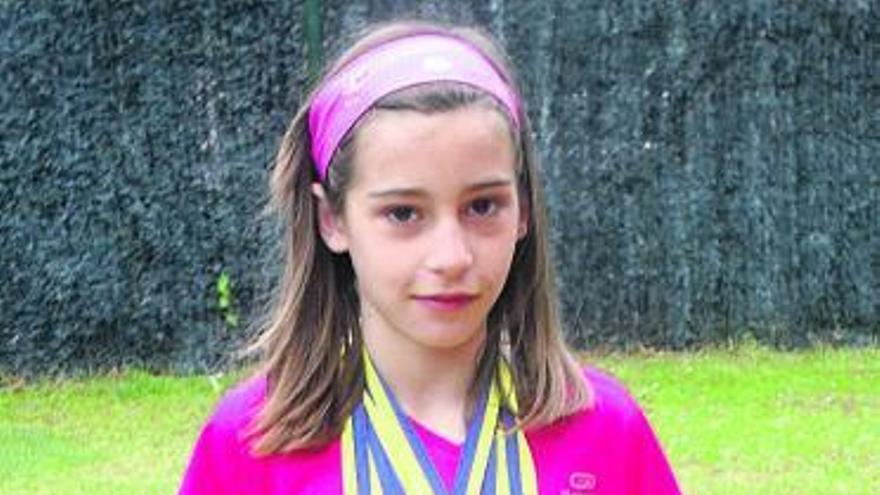 La benjamín Natalia Ferrer, una estrella en ciernes