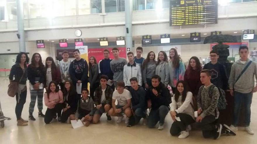 Los alumnos del IES Ramón Areces, en Boston (Estados Unidos)