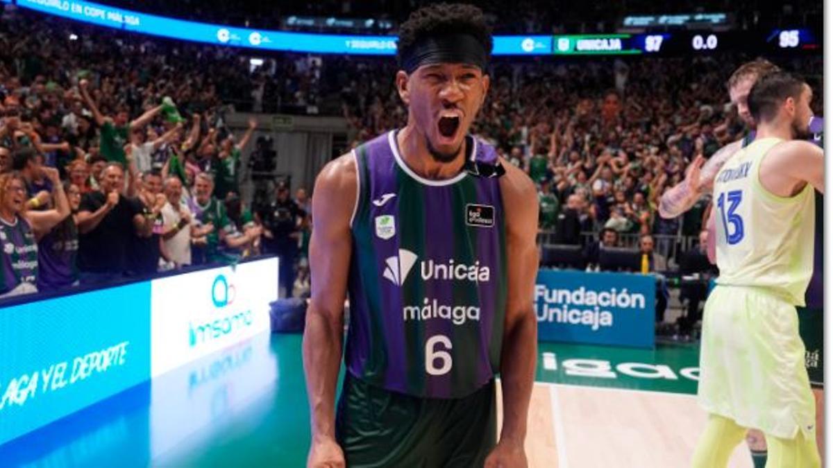 Kameron Taylor, exjugador del Unicaja y estrella ahora del Valencia ...