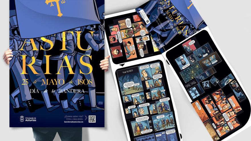 El webcómic sobre el origen de la bandera de Asturias, el domingo con ...
