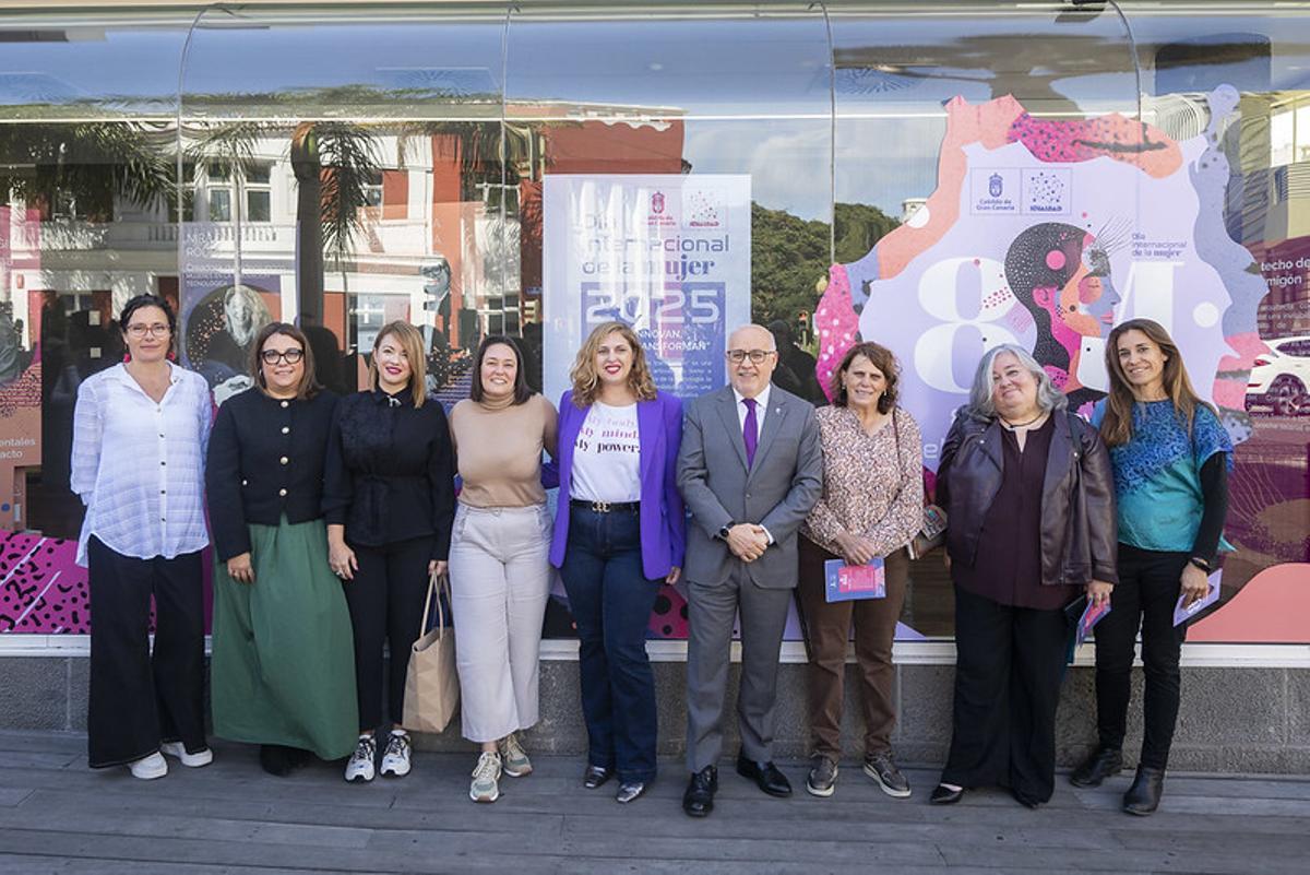 8M | El Cabildo de Gran Canaria defiende la unidad en torno el ...