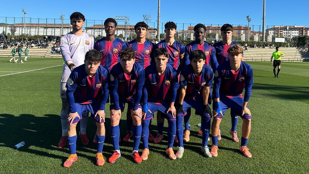 Campos rescata al Juvenil A del Barça en un partido loco contra la Damm