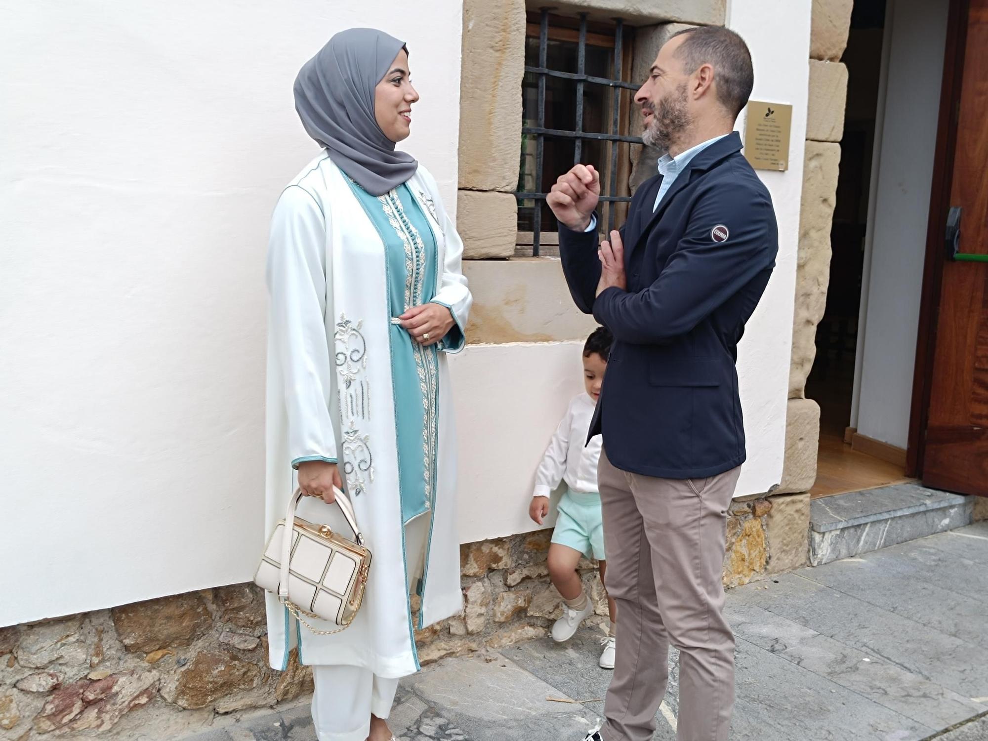 Ángel García oficia la boda de Mohamed Bakkali: las imágenes del enlace