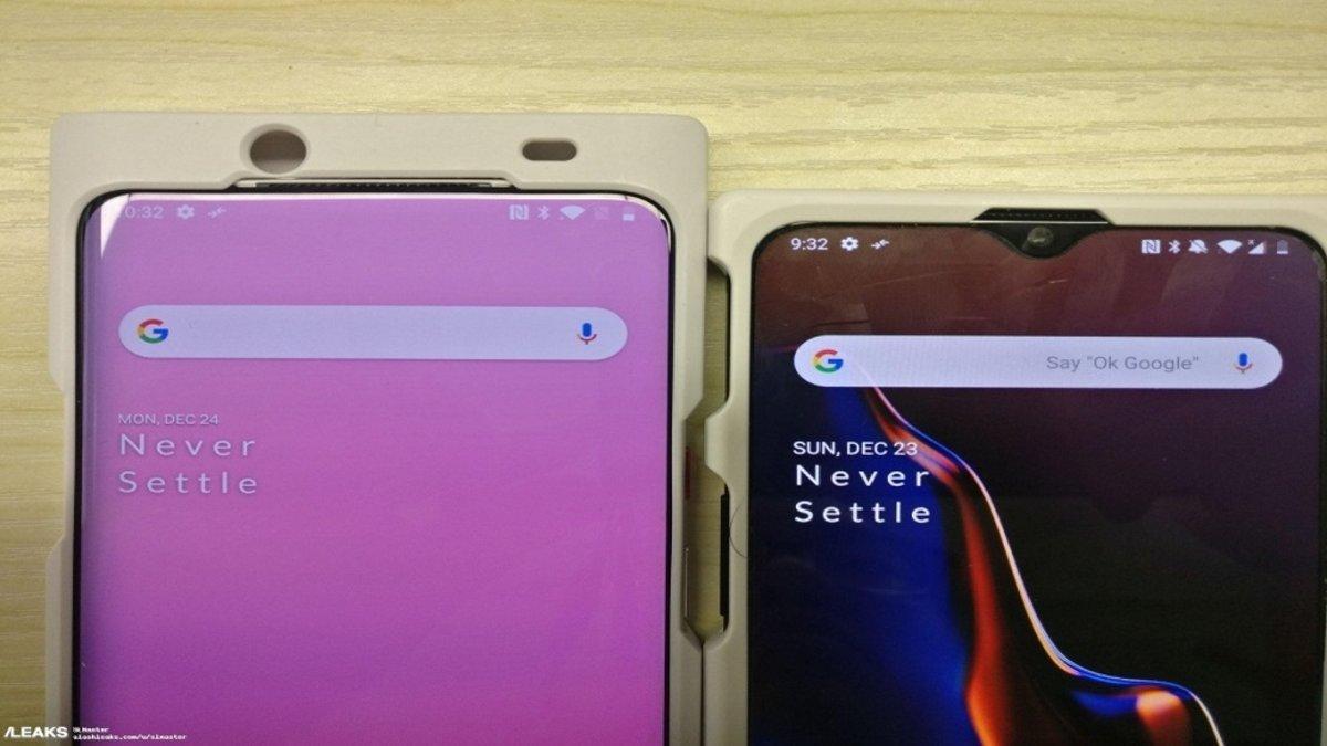 El OnePlus 7 podría haberse visto filtrado en una nueva foto con diseñ