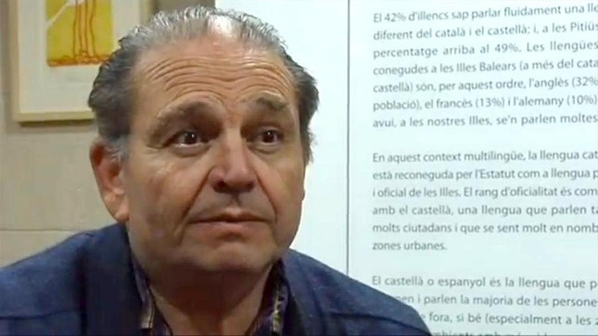 Jaume Bonet deja huelga hambre política lingüística Bauzà