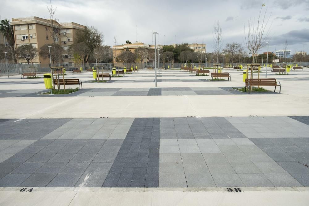 Parque Amelia Chiner, nueva ubicación del rastro de València
