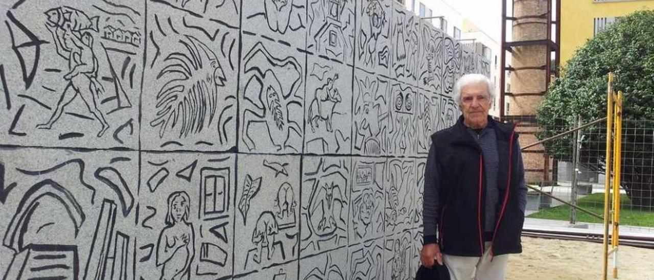 José Solla: "Esta escultura es como una historia en prosa y será una ...