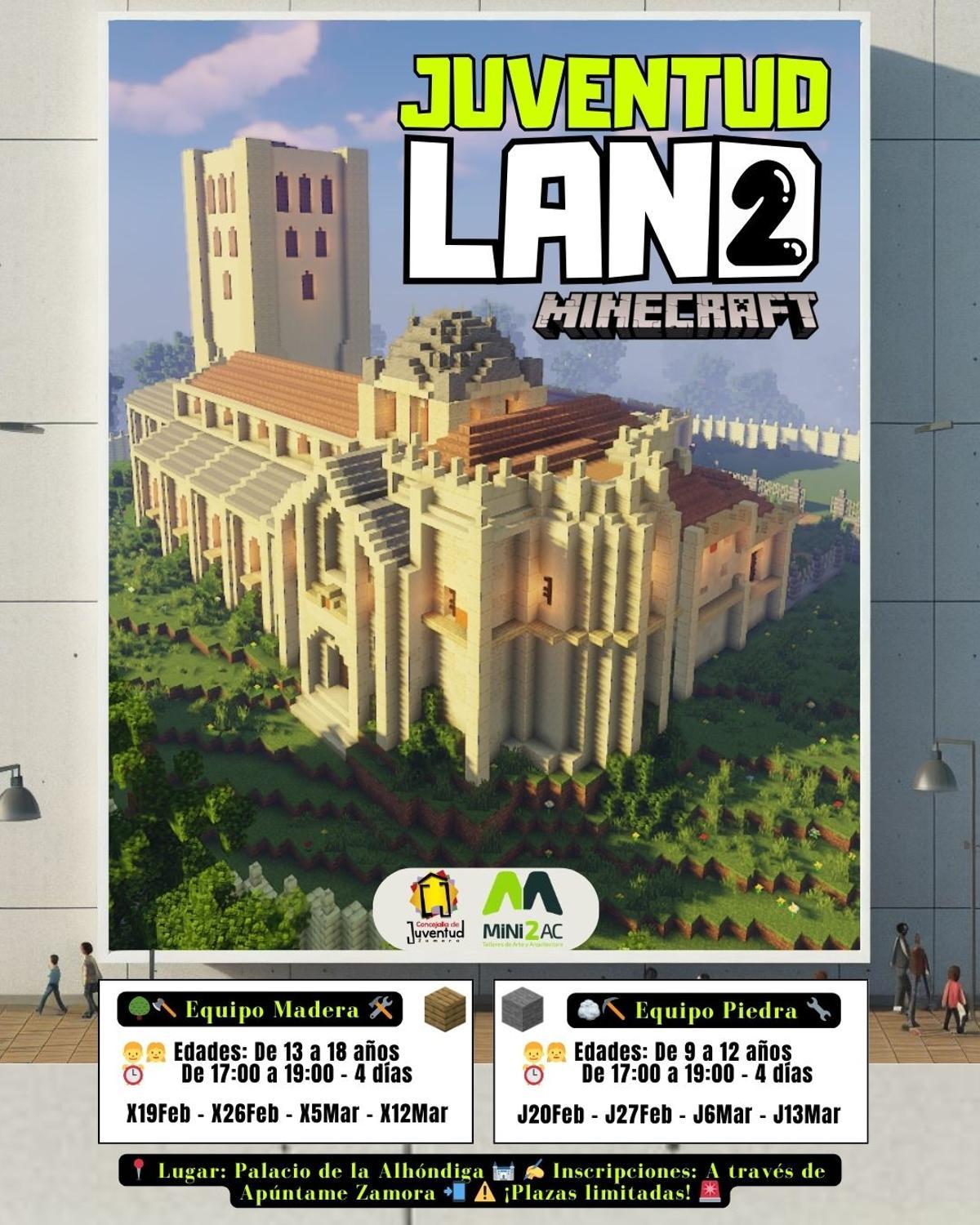 JUVENTUD LAND MINECRAFT ZAMORA | Vuelve la iniciativa para construir un ...
