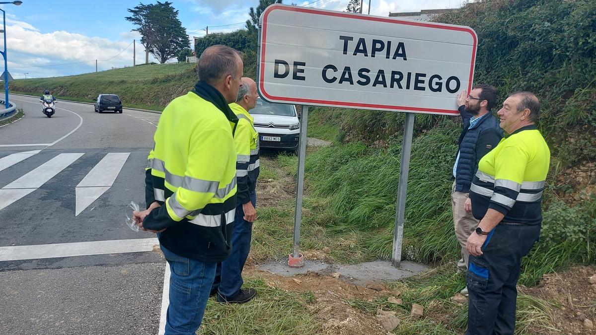 Tapia pone orden en sus entradas: la villa estrena cartelería de fin e ...