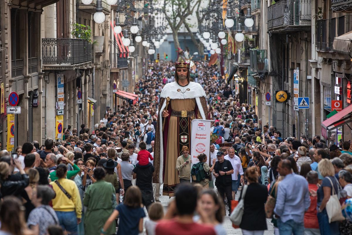 El día de la Mercè, en imágenes.