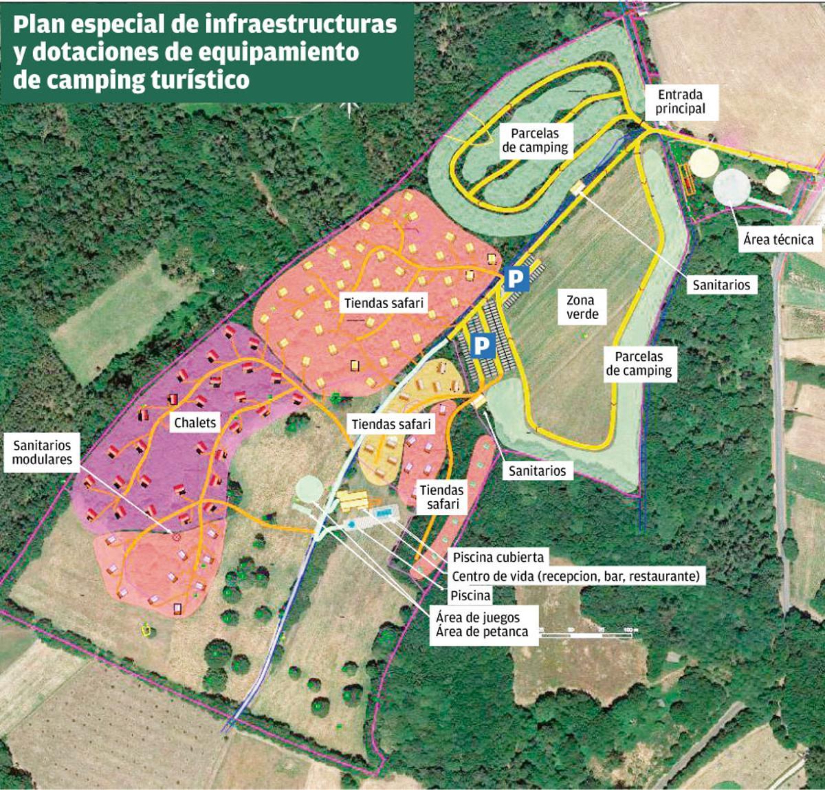Huttopia tramita el plan para instalar un cámping turístico de ...