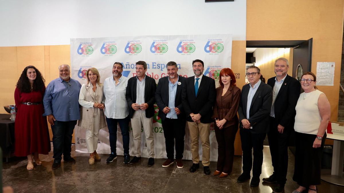 Mazón asiste al acto conmemorativo del 600 aniversario del pueblo gitano en España