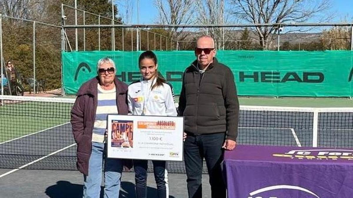 Charo Esquiva, campeona absoluta del campeonato de la Comunidad Valenciana